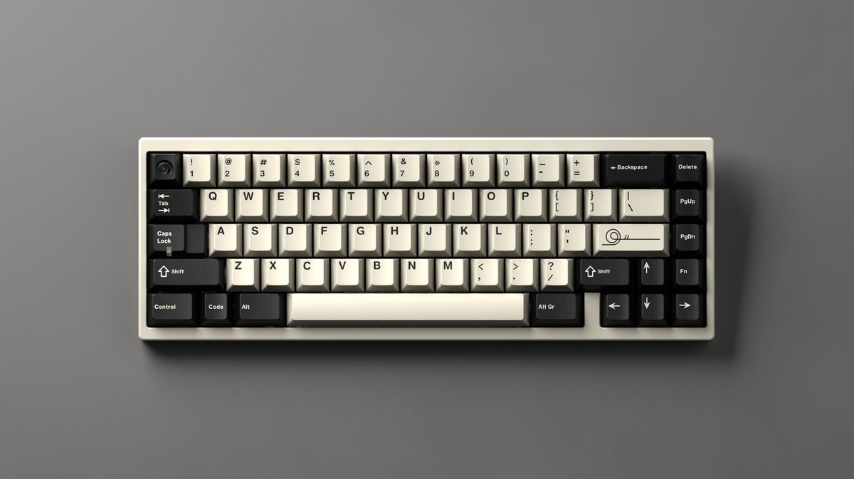 [In-stock] GMK Black Snail